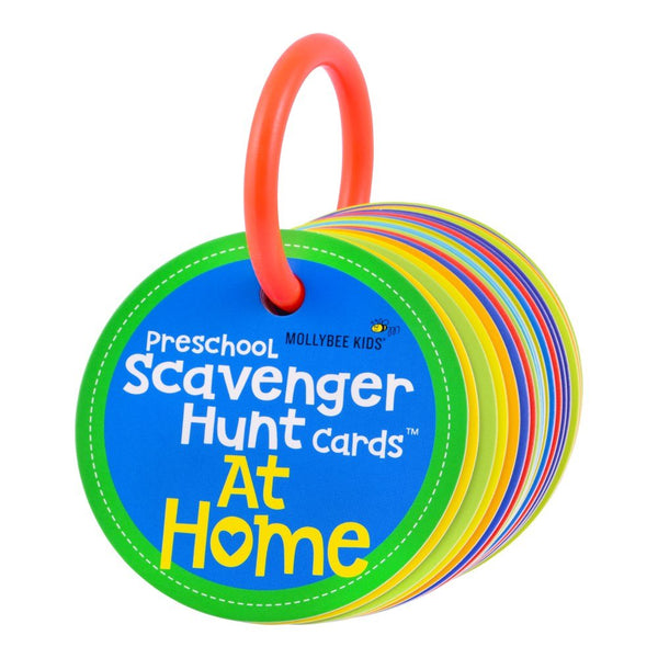 Toddler Scavenger Hunt Cards at Home
