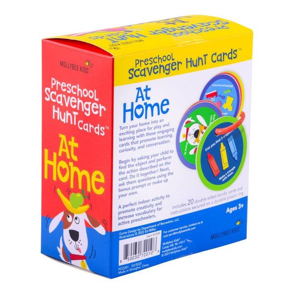 Toddler Scavenger Hunt Cards at Home